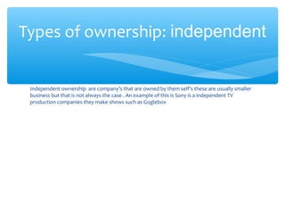 Task 1 ownership case study | PPT