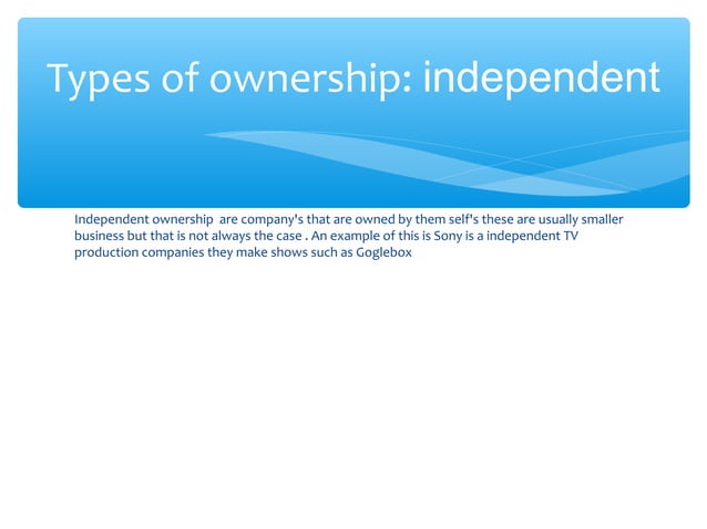 Task 1 ownership case study | PPT