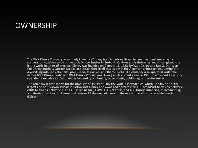 Task 1 ownership case study | PPT