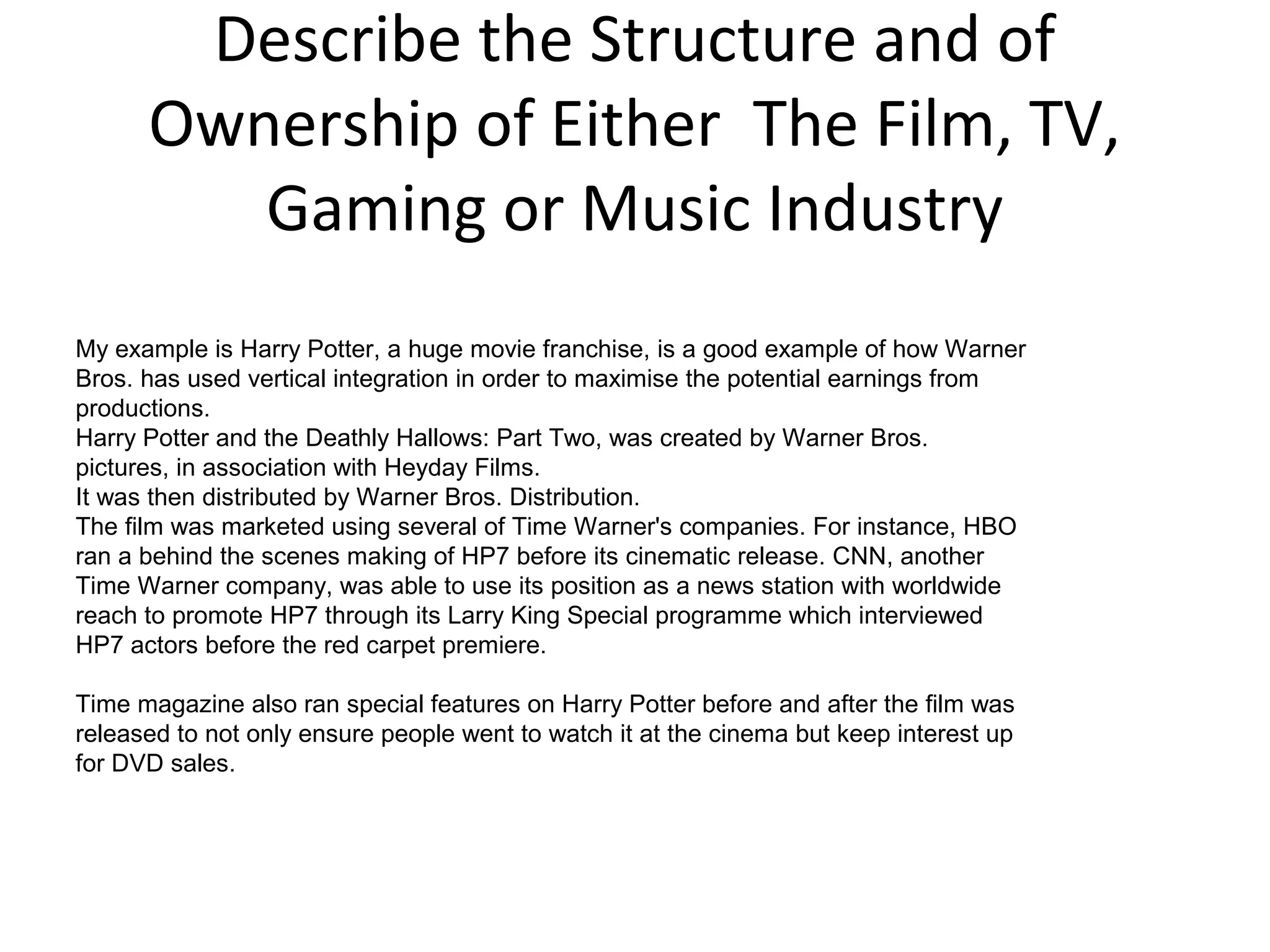 Task 1 ownership case study | PPT