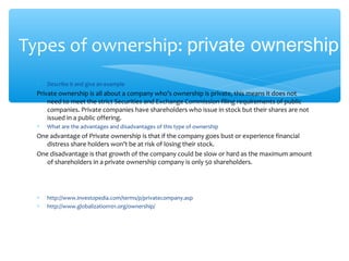 Task 1 ownership case study | PPT