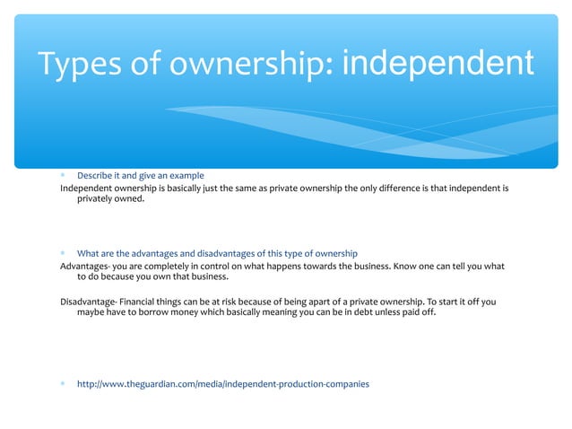 Task 1 ownership case study | PPT
