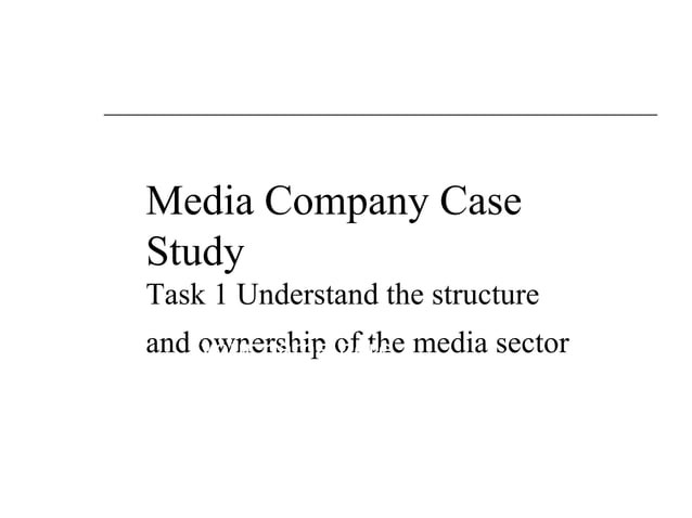 Task 1 ownership_case_study | PPT