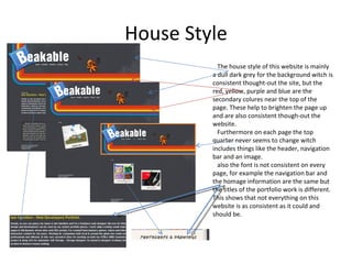 Task 1 p1 conventions, house style, | PPT