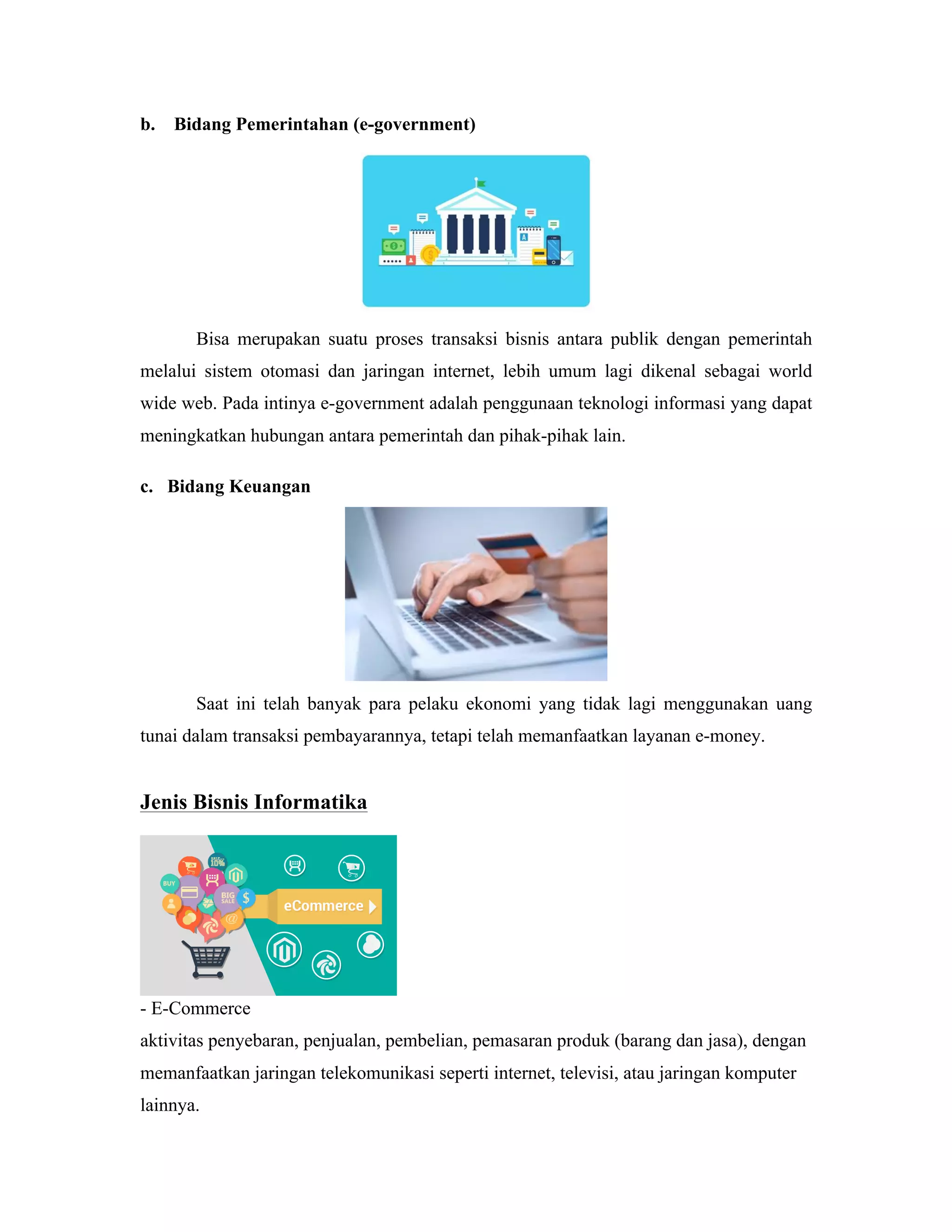 Task 1 pengantar bisnis informatika | PDF