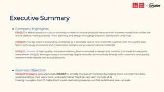 [TASK 1 ROLEPLAY - Insider] Uniqlo SG Monthly Performance Review August ...