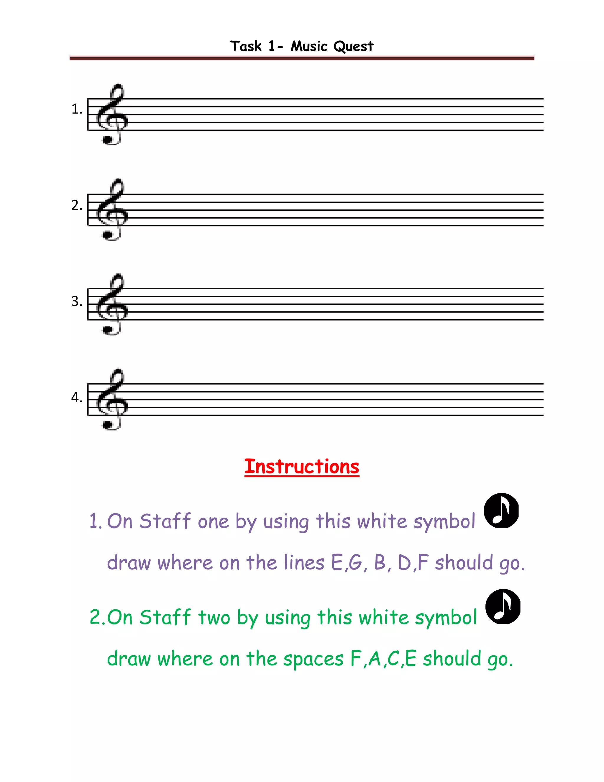 Task 1 task sheet (1) | PDF