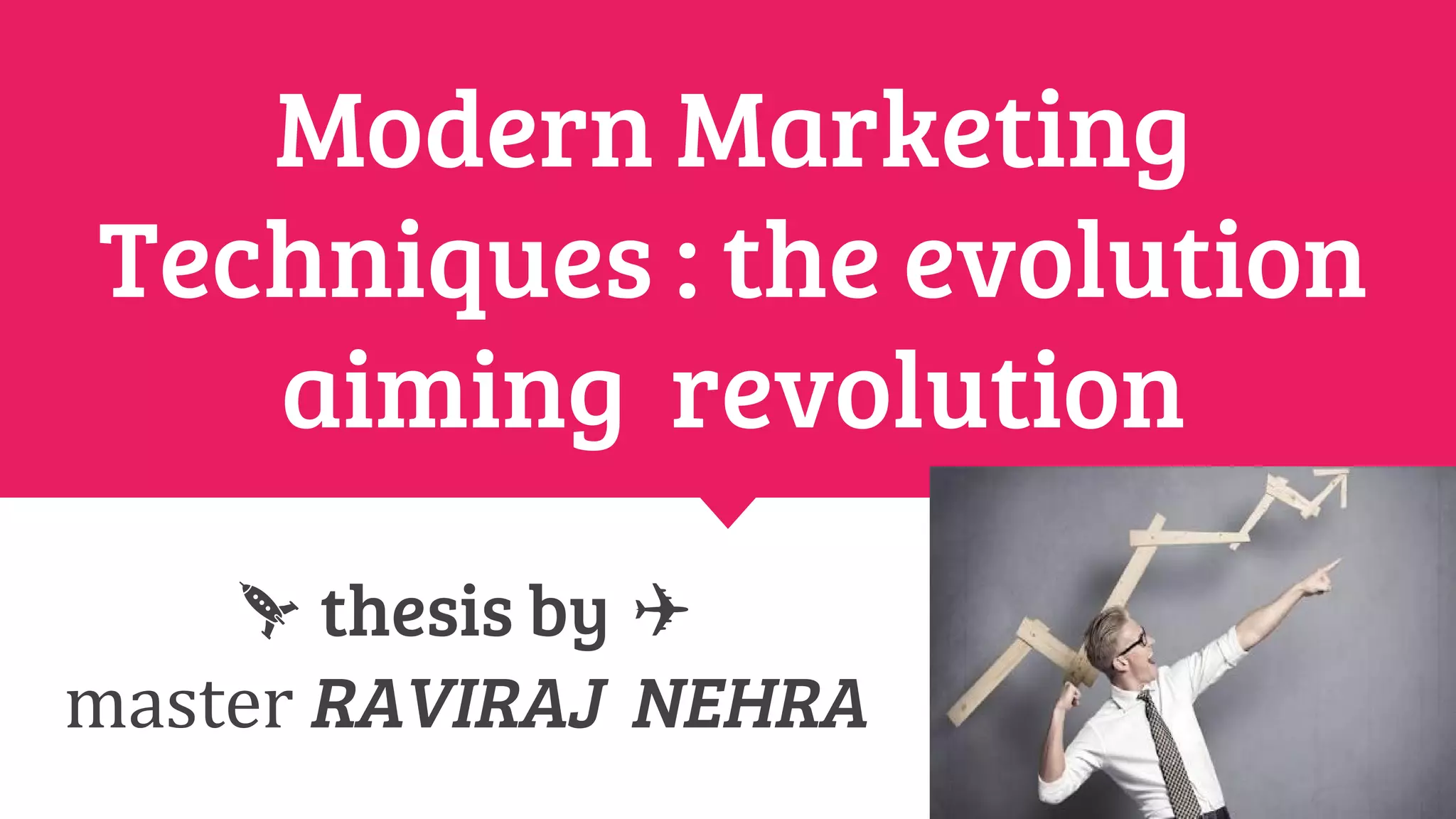modern marketing techniques - a thesis | PDF | Marketing and ...