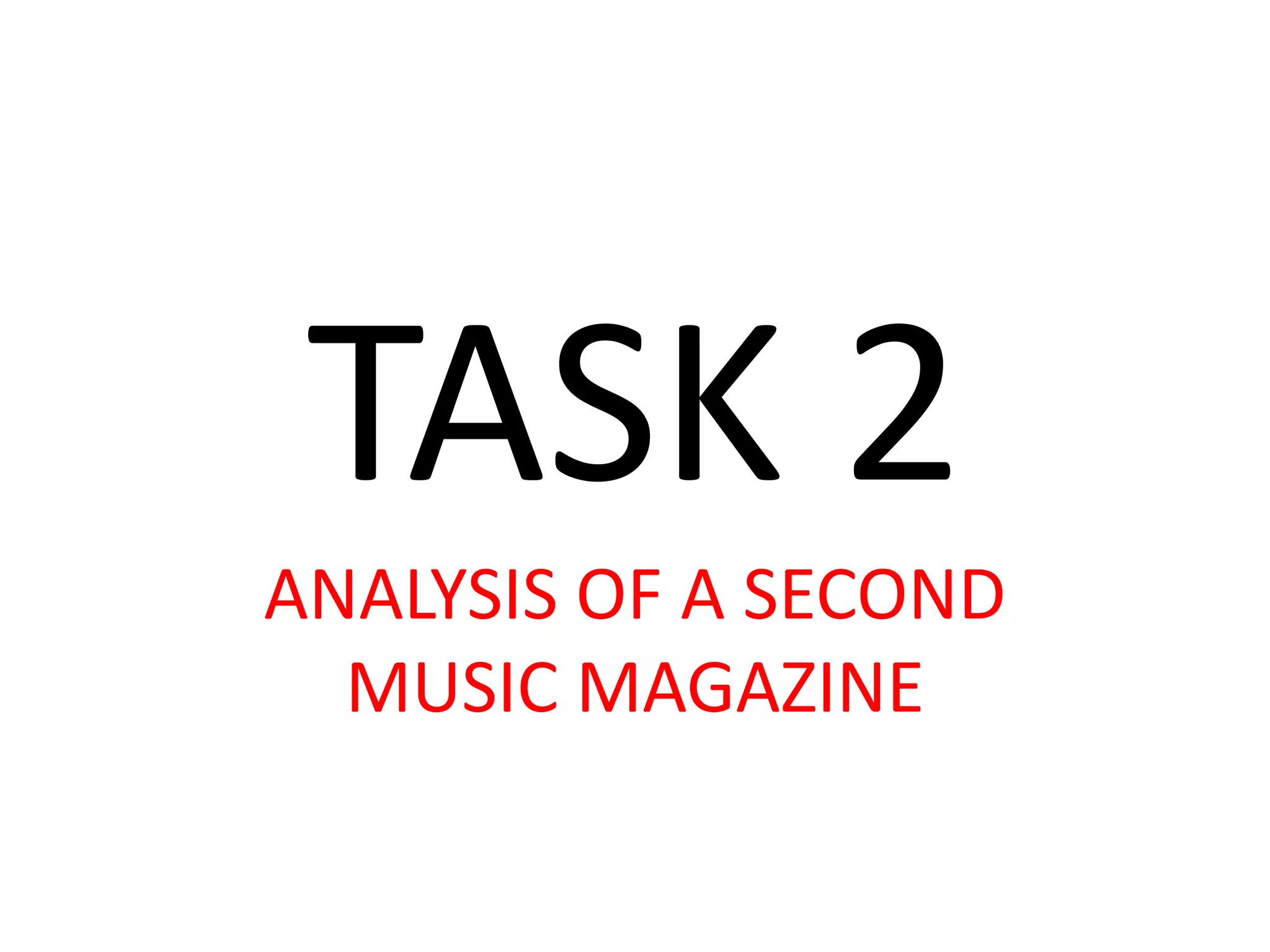 Task 2 | PPT