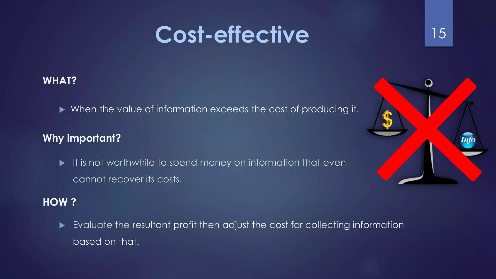 Characteristics of good information | PPTX
