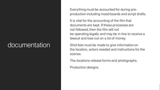 Task 2 pre production | PDF | Screenwriting | Content Production