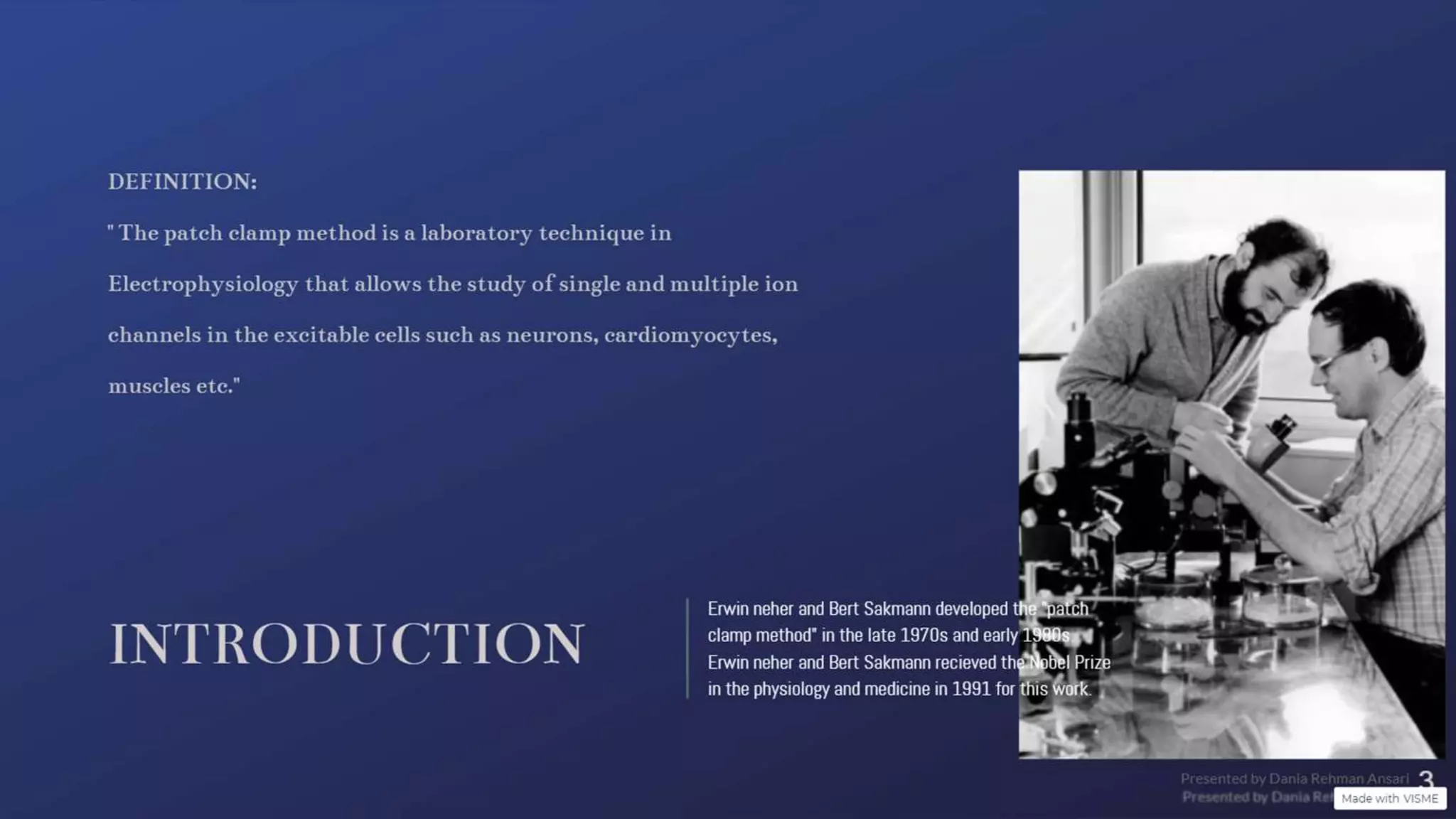 Patch clamp method | PPTX