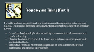 Task 2: Motivating Students to Grow in Their Learning | PPT