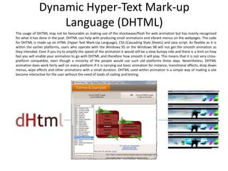 Task 2 investigating the development of animation | PPT