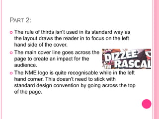 Task 2- magazine cover, contents & double page spread | PPTX