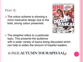 Task 2- magazine cover, contents & double page spread | PPTX