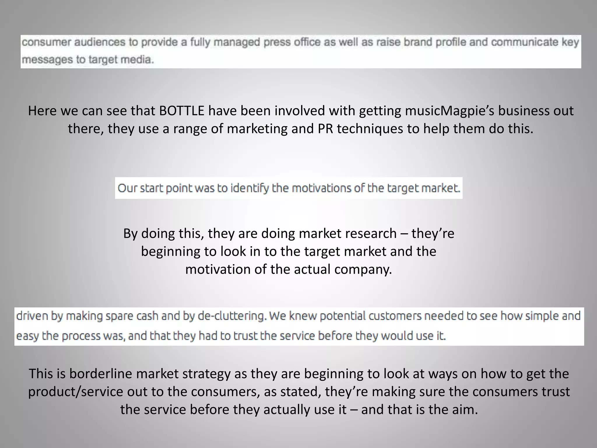 Task 2 Magpie Case Study | PPTX | Contemporary Hits/Pop/Top 40 | Music