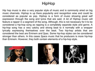 Unit 29 - Music Video - Task 2 Powerpoint | PPTX