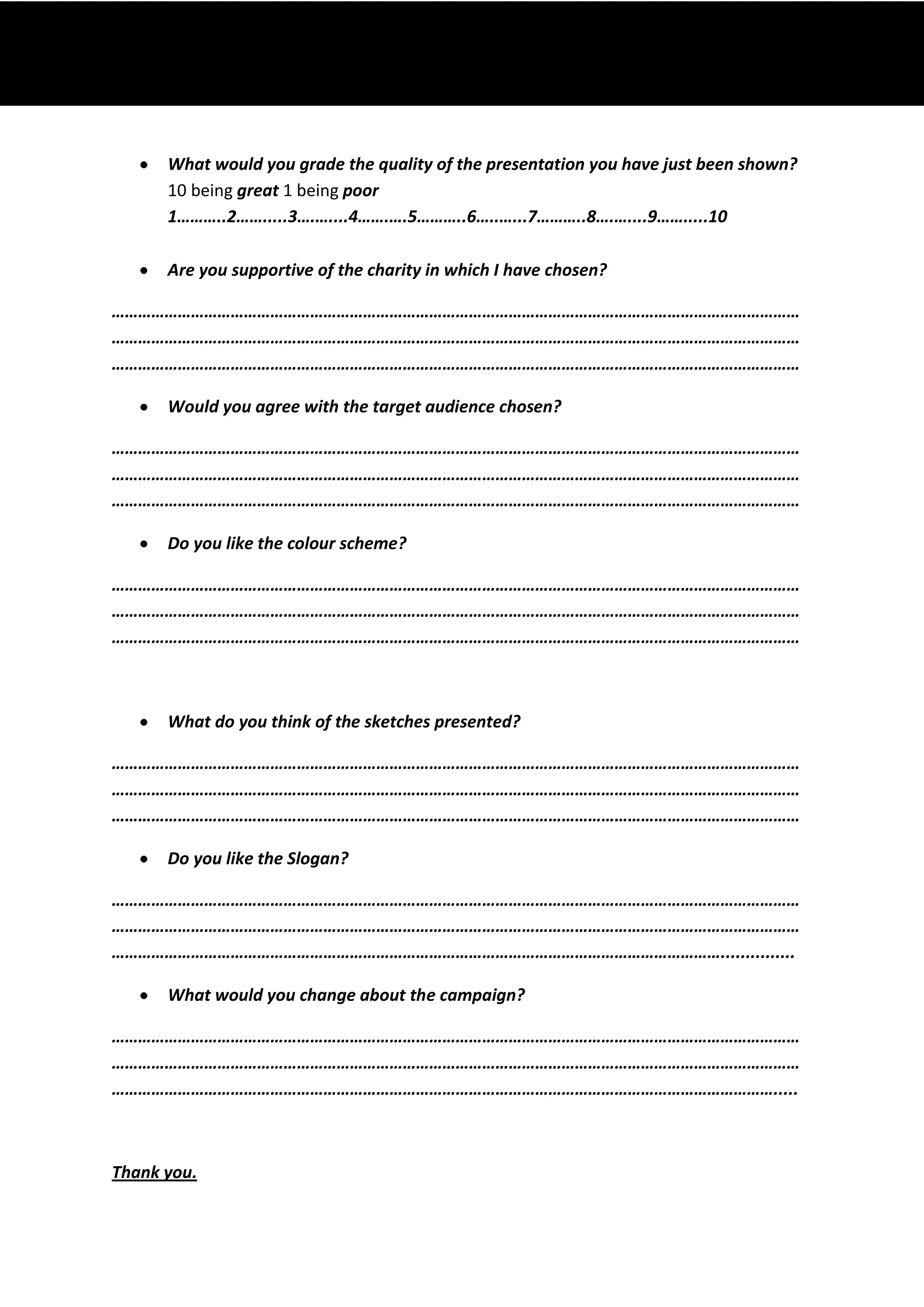 Task 20 questionare | DOCX