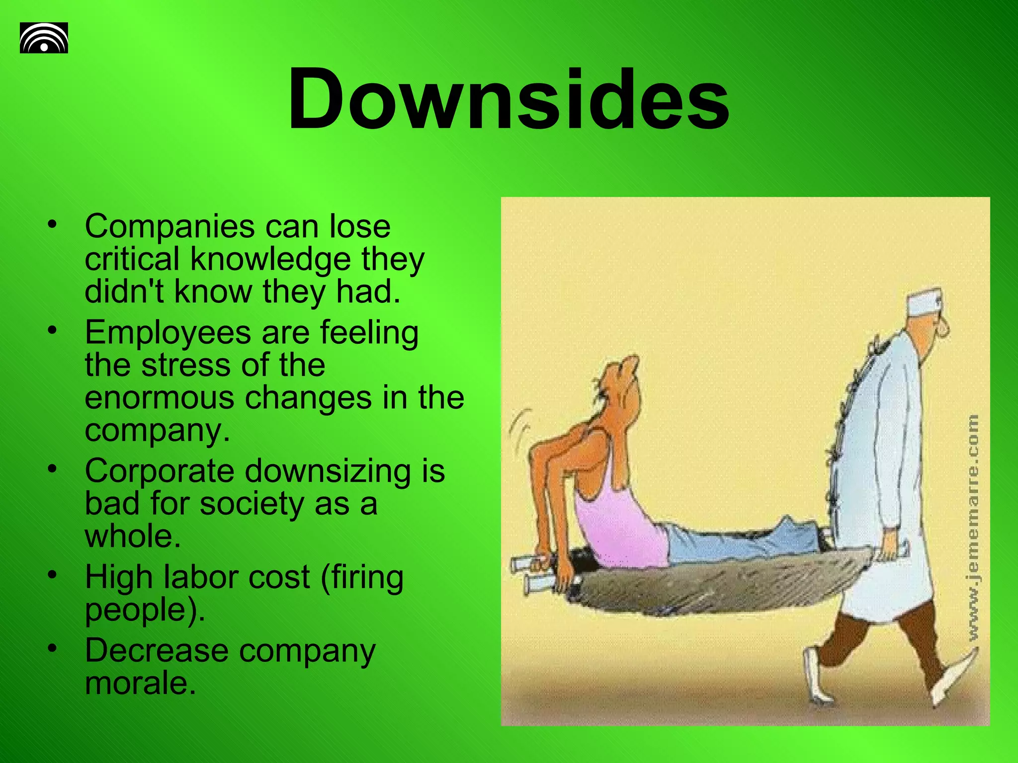 Downsizing - Task 2750 | PPT