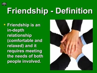 Friendship Inside The Working Place | PPT | Career Advice | Careers