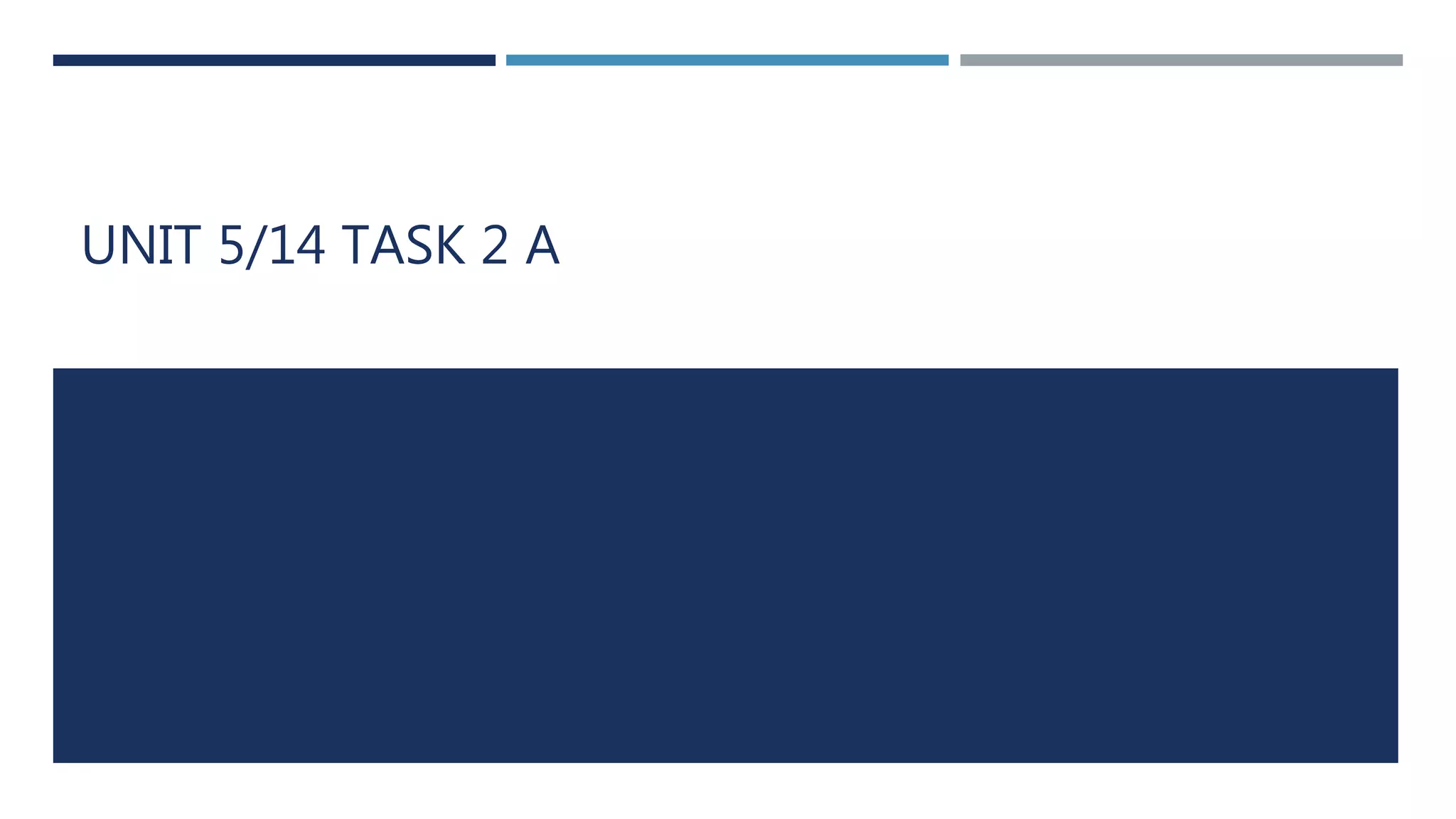 Task 2a | PPT