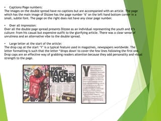 Analysis of NME magazine cover,contents and spread | PPTX