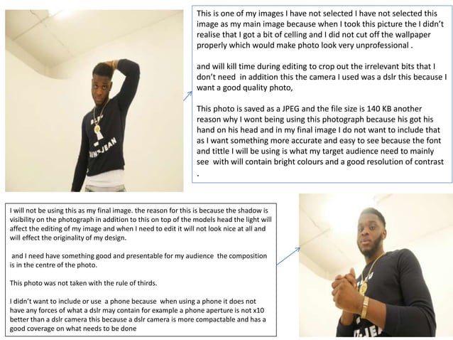 Task 2A evaluation photography | PPT