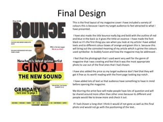 Task 2A evaluation photography | PPT