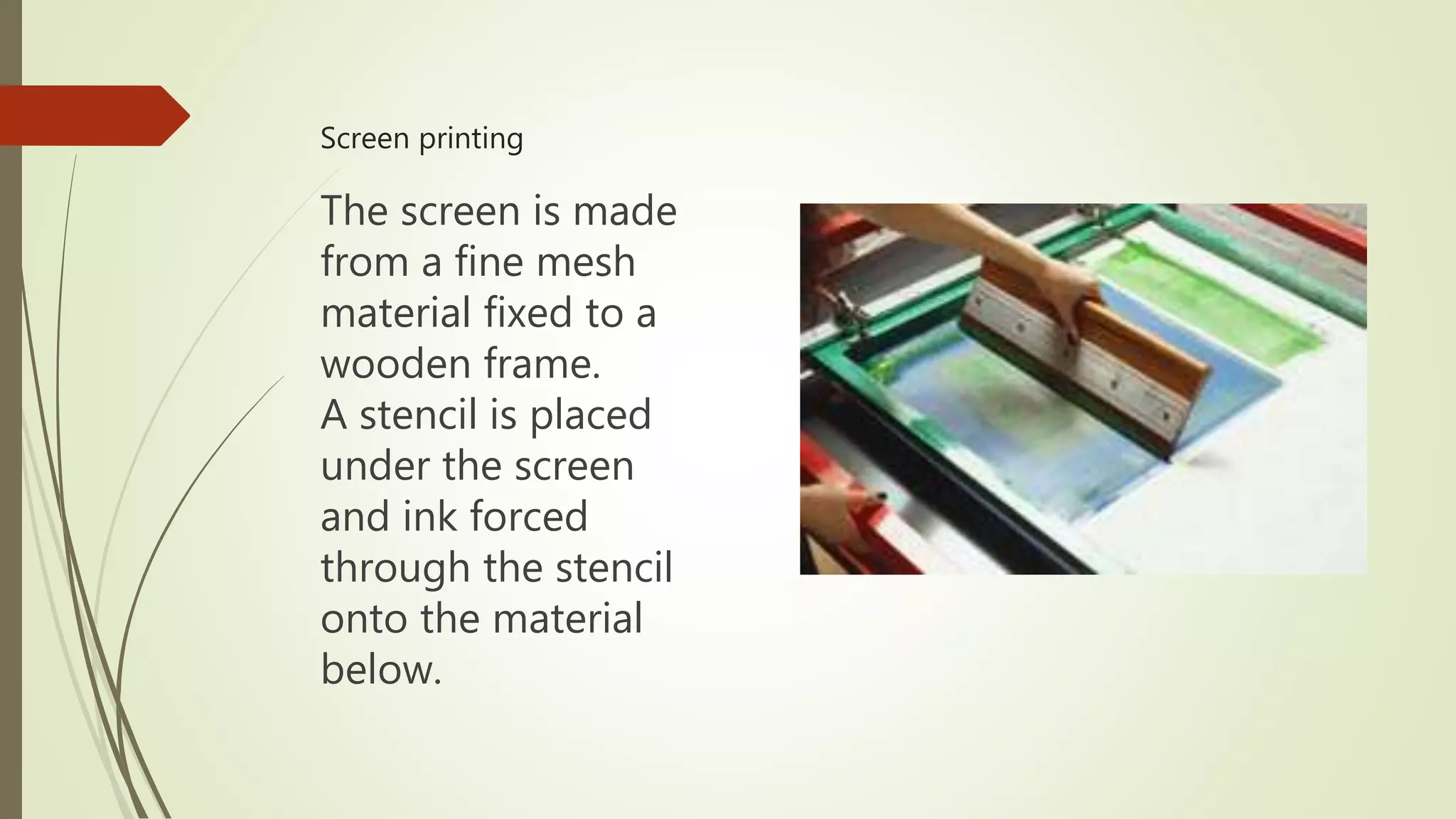 Task 2a printing techniques | PPT