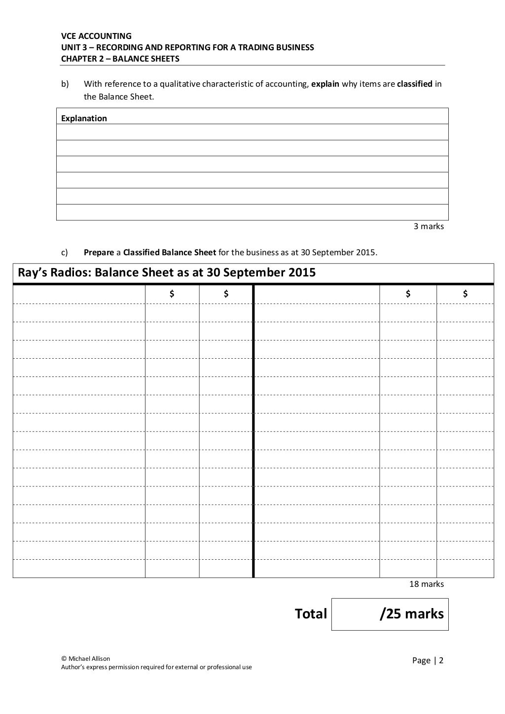 Task 2B Classified Balance Sheets task-2b-classified-balance-sheets