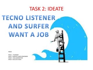 Task 2 ideas | PPTX | Resume Writing and Advice | Job Search