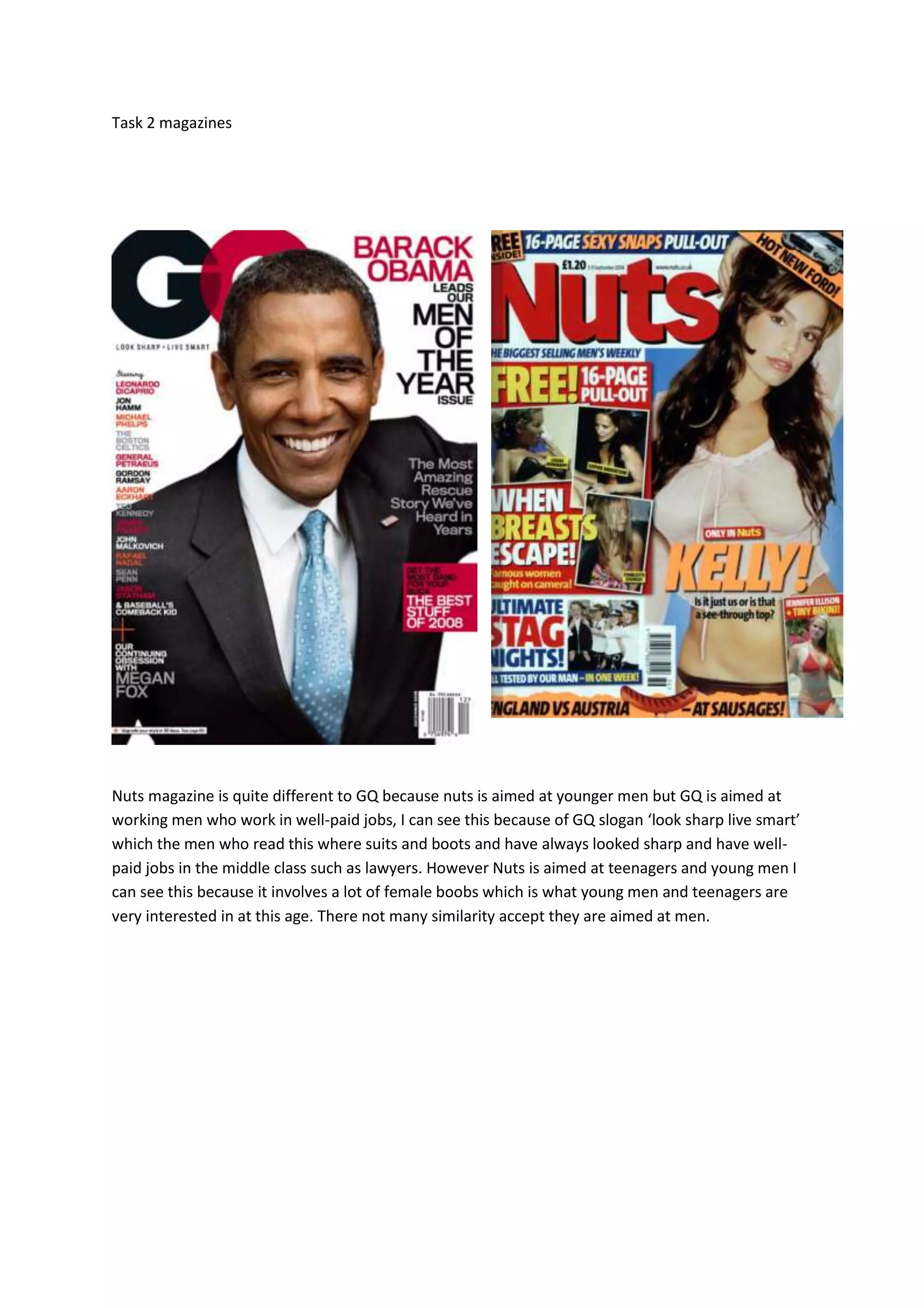 Task 2 magazines | DOCX
