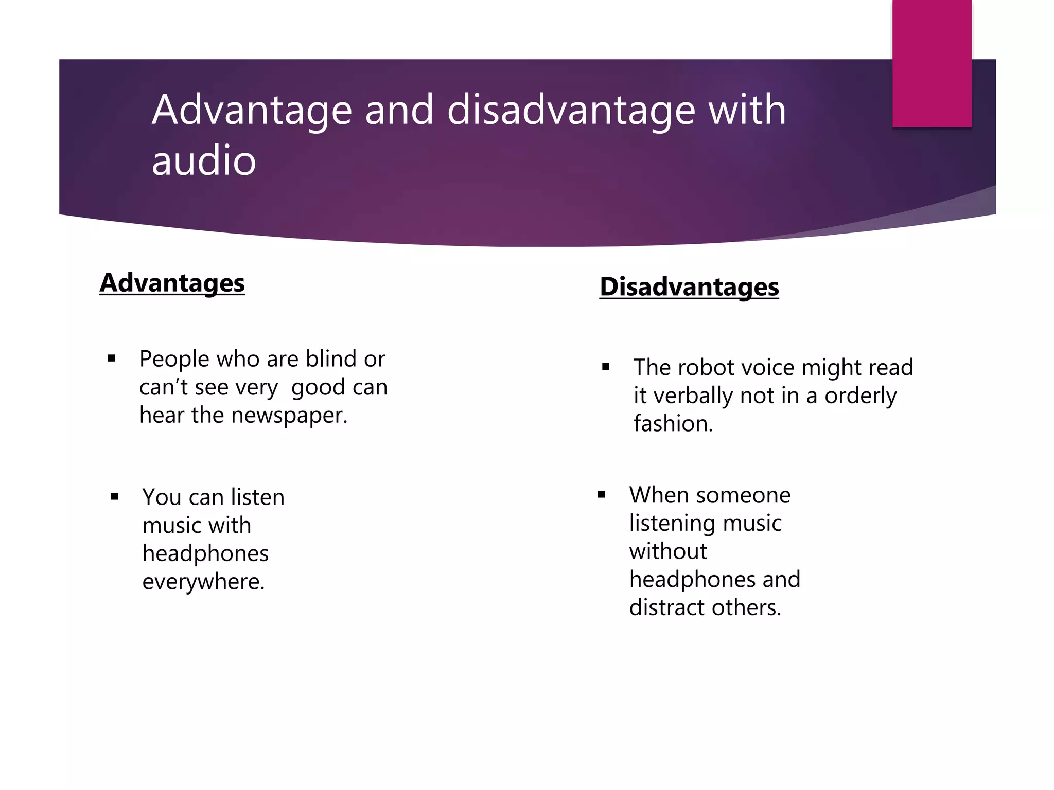 Task 2 Media Interactive Features | PPT