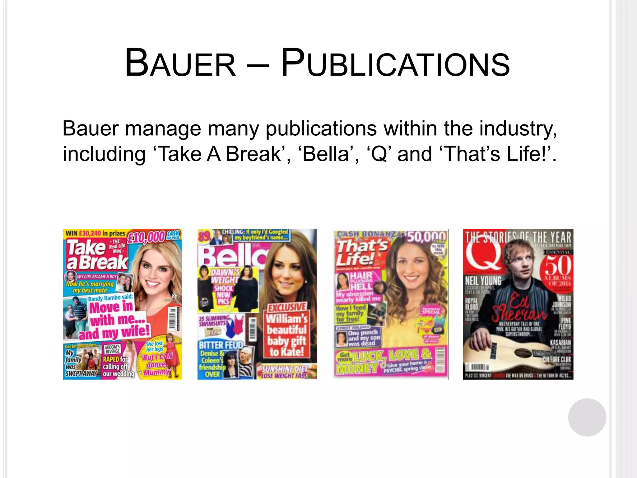 Task 2 – media studies magazines | PPT