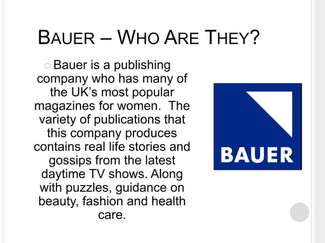 Task 2 – media studies magazines | PPT