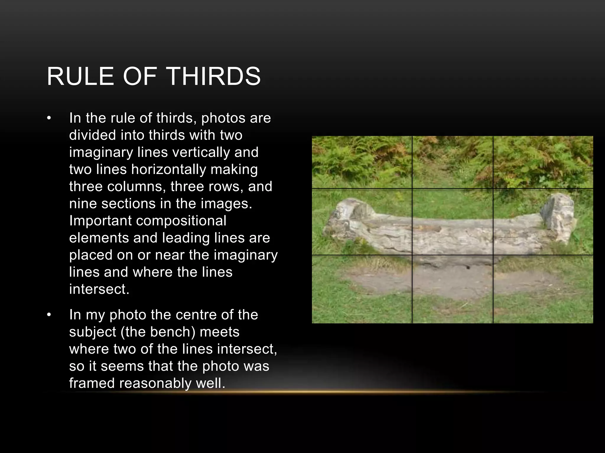 Task 2 photography terminology work sheet | PPTX