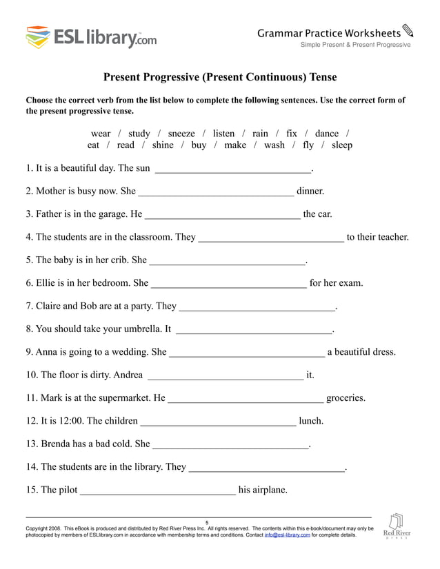 Task2 present progressive_p_simple | PDF
