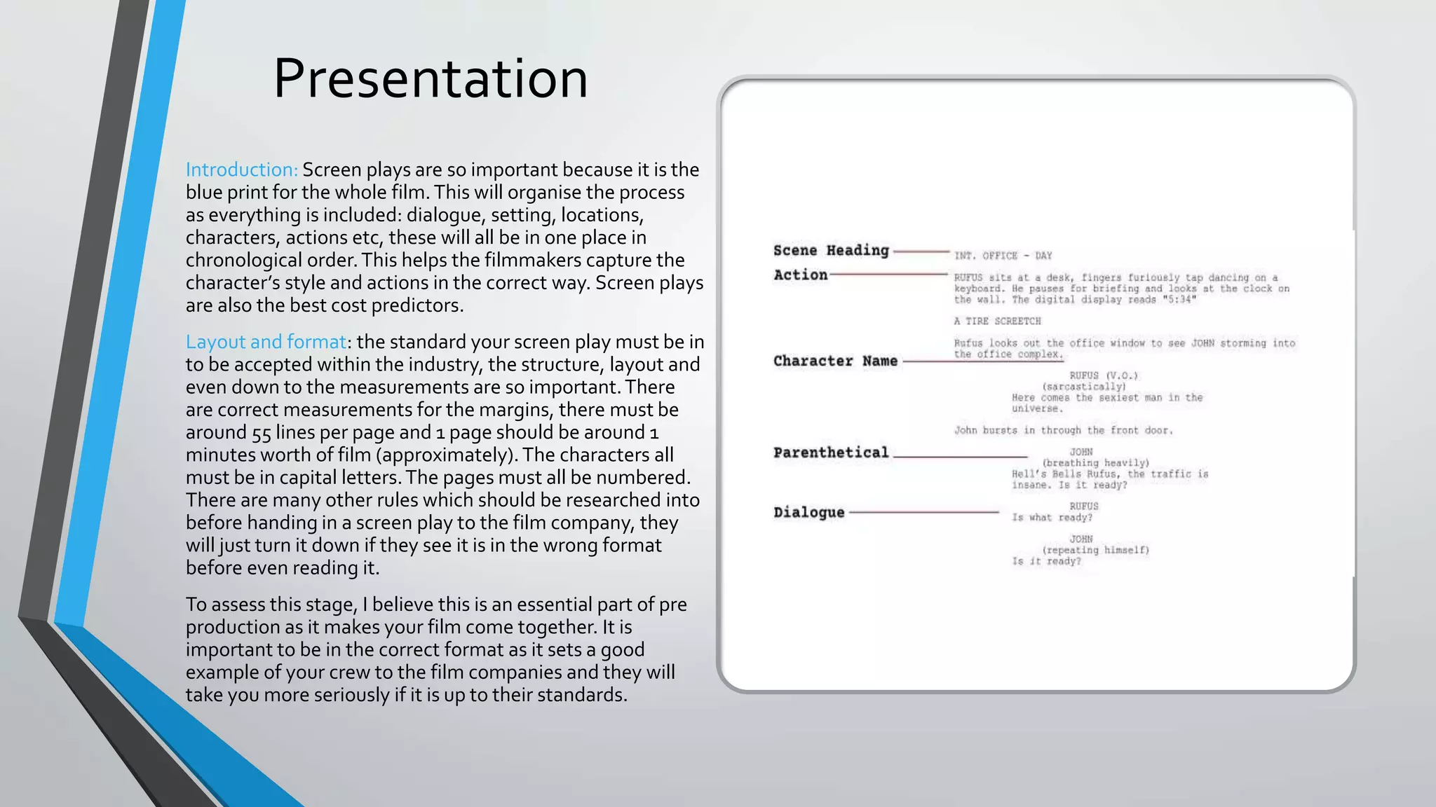 Task 2 purposes of pre production | PPT