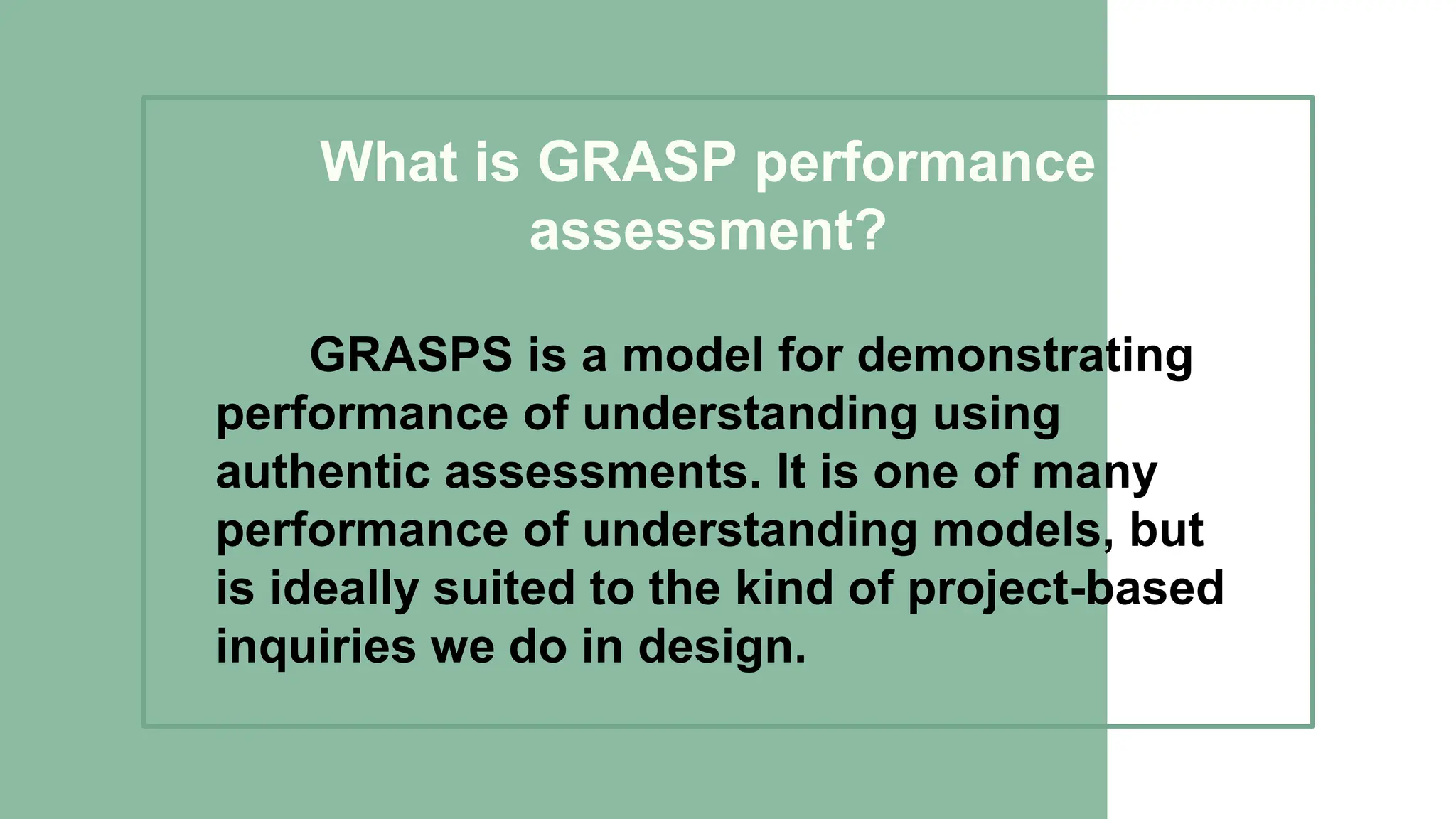 Grasp Activity with real-life sample and definition | PPTX