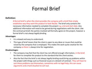 Task 2 Working To a Brief RESUBMITTED | PPT