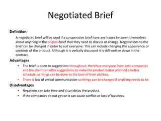 Task 2 Working To a Brief RESUBMITTED | PPT