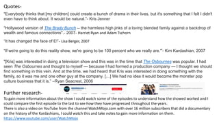 Task 3 | PPTX | Celebrity Families | Pop Culture