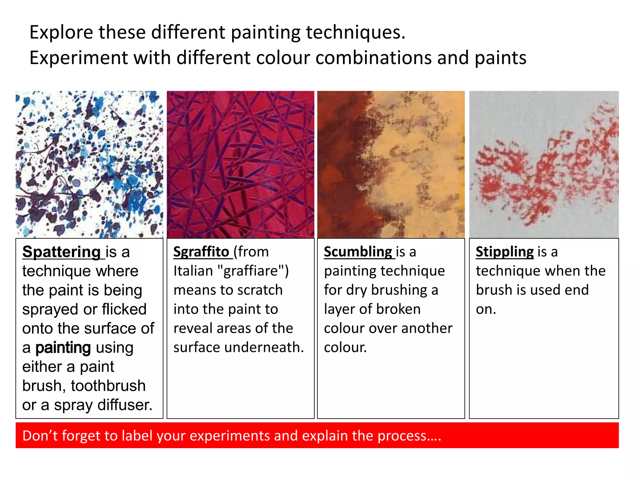 Task 3 Expressive Mark Making | PPTX