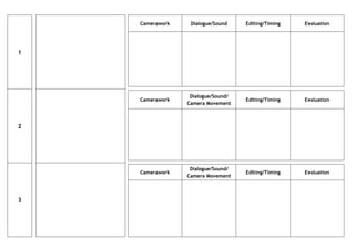 Task 3 storyboard | PPT