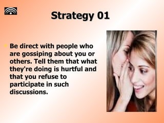 How To Deal With Gossip | PPT