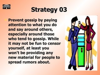 How To Deal With Gossip | PPT