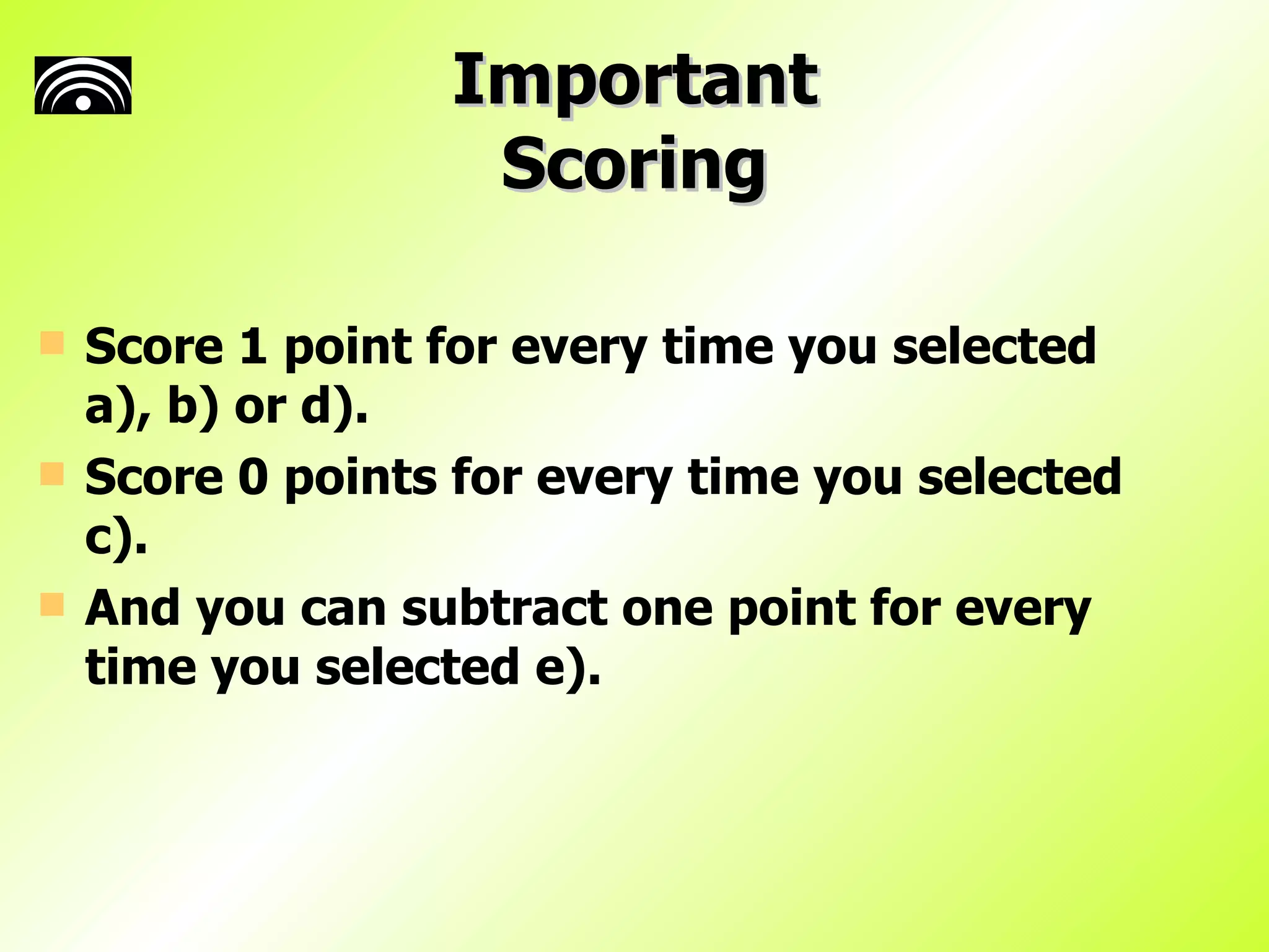 Questionnaire - Gossip | PPT