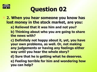 Questionnaire - Gossip | PPT