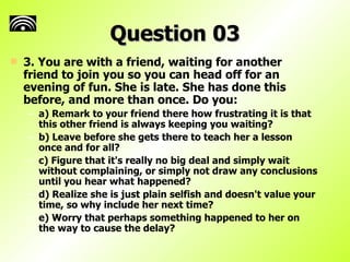 Questionnaire - Gossip | PPT